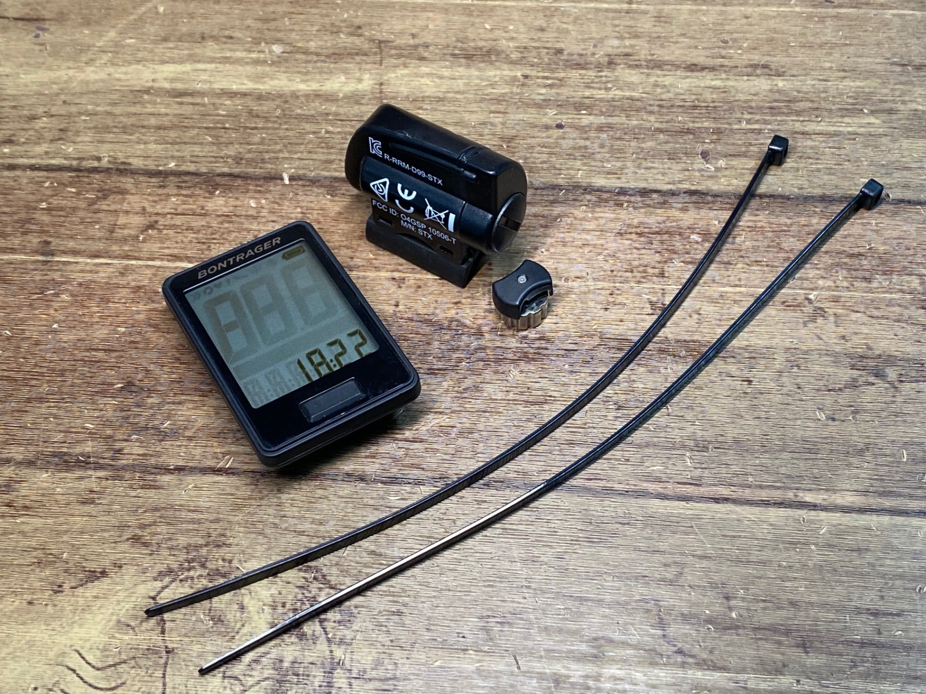 II488 ボントレガー BONTRAGER RIDE TIME サイクルコンピューター スピードセンサー付属 ※動作確認済 – BICI ...