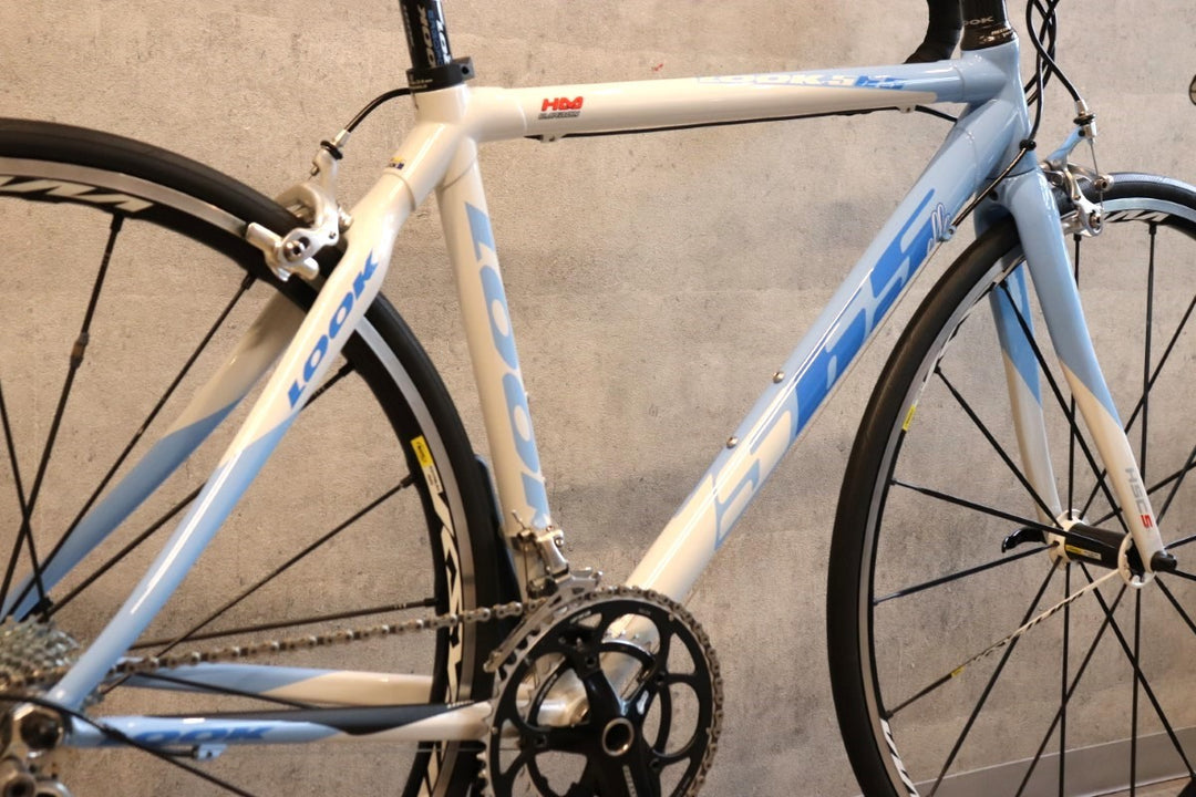 ルック LOOK 565 ELLE 2007 カンパニョーロ レコード MIX 10S カーボン ロードバイク 【希少な女性向けモデル】【さ ...