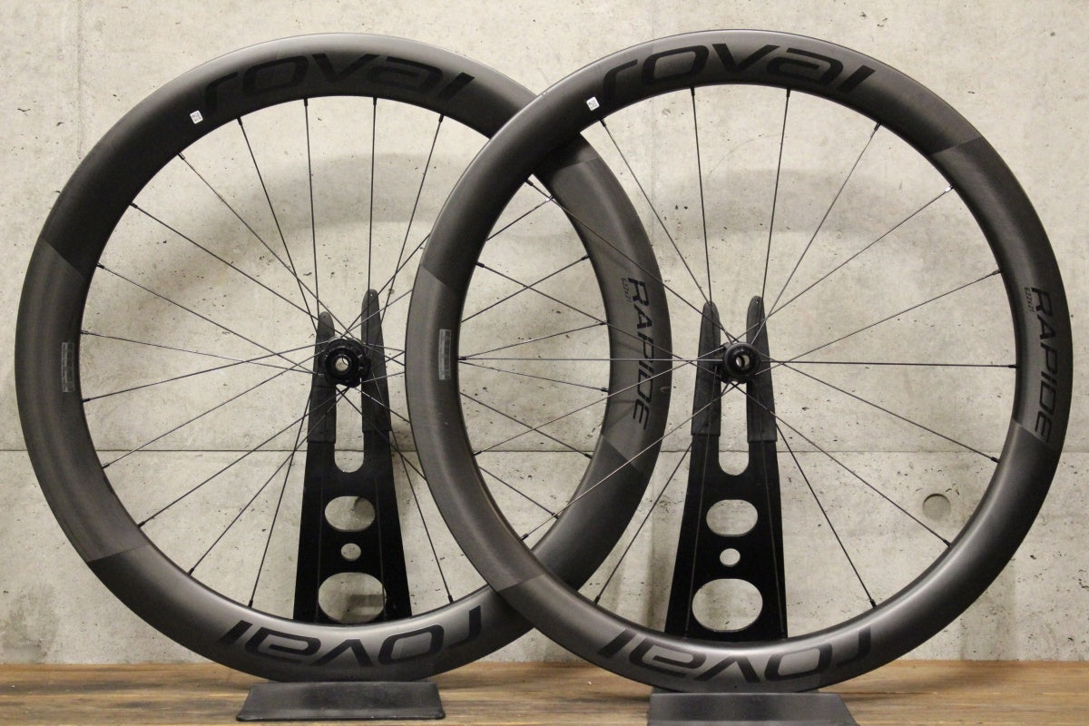 ロヴァール ROVAL ラピーデ RAPIDE CL2 カーボン チューブレスレディ ホイールセット シマノ11S/12S ワイドリム 21 ...
