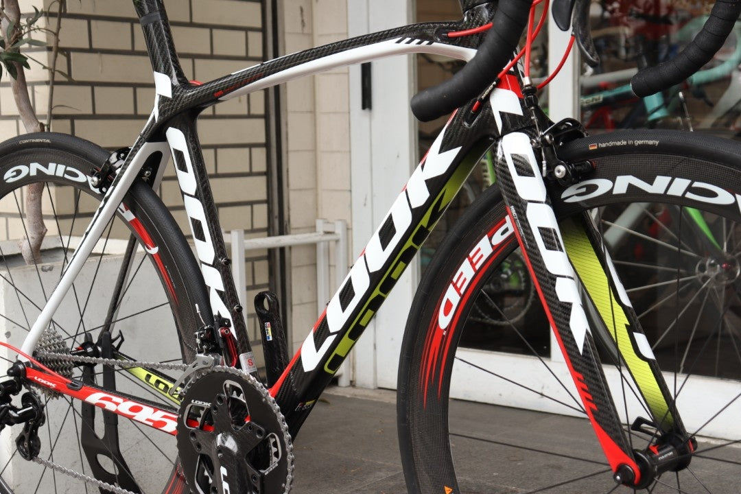 ルック LOOK 695 SR 2013モデル Sサイズ カンパニョーロ アテナ MIX 11S カーボン ロードバイク RACING SP – BICI AMORE ONLINE STORE