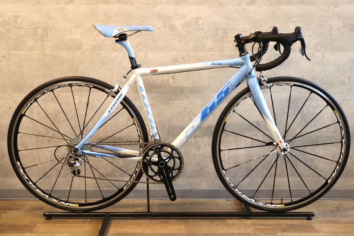 ルック LOOK 565 ELLE 2007 カンパニョーロ レコード MIX 10S カーボン ロードバイク 【希少な女性向けモデル】【さ ...