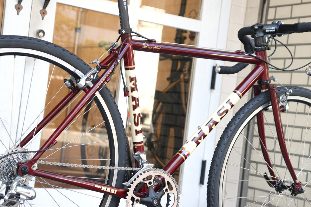 マジ MASI スペシャル SPECIALE CX シマノ 105 5600 105 9S MIX クロモリ ロードバイク 【横浜店 ...
