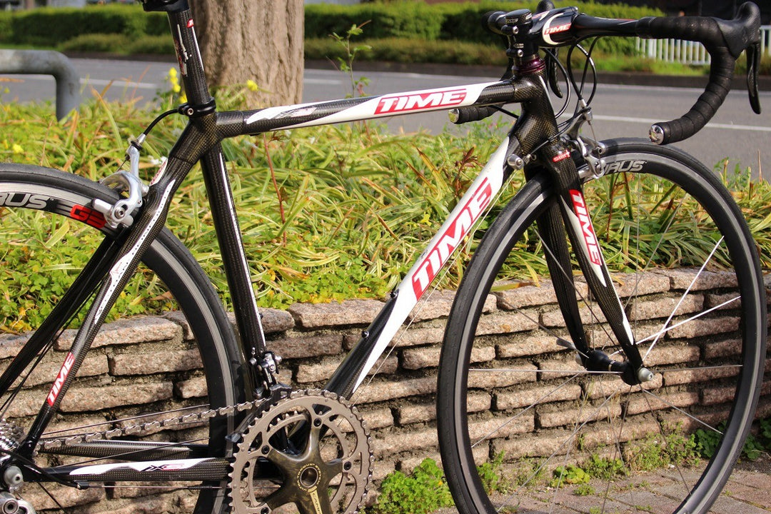 タイム TIME VXS XXSサイズ カンパニョーロ レコード 10S カーボン ロードバイク【名古屋店】 – BICI AMORE ONLINE STORE