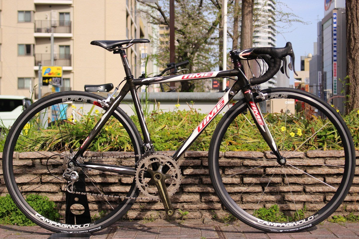 タイム TIME VXS XXSサイズ カンパニョーロ レコード 10S カーボン ロードバイク【名古屋店】 – BICI AMORE ONLINE STORE