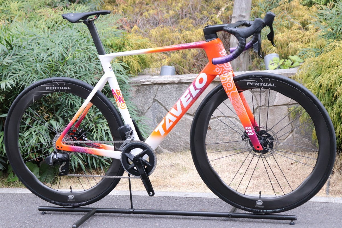 タヴェロ TAVELO アロウ AROW RACE XLサイズ SRAM RIVAL E-tap AXS Pertual SHARP 52 ...