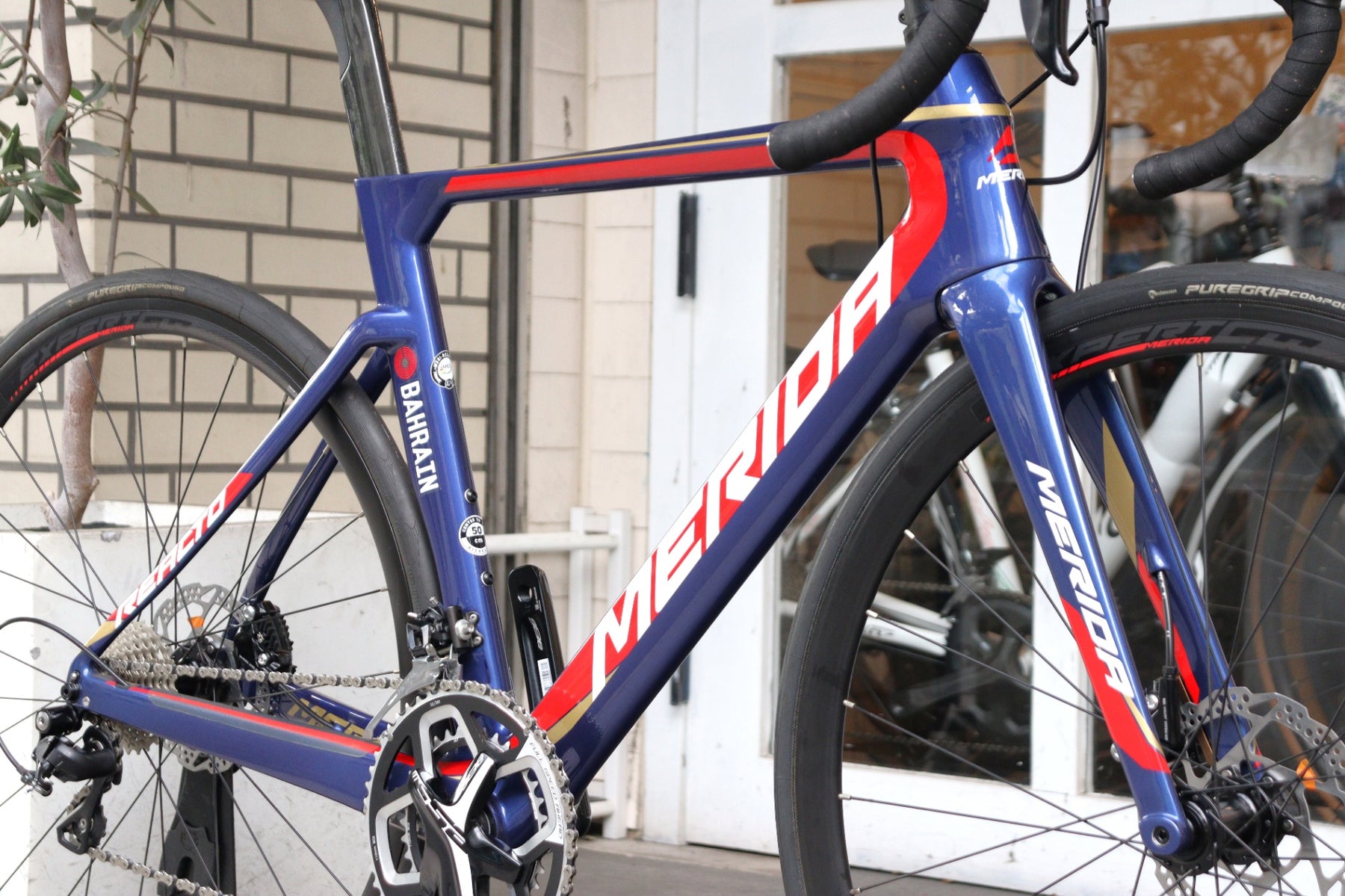 メリダ MERIDA リアクト REACTO 4000 DISC 2018モデル 50サイズ シマノ 105 5800 MIX 11S カー – BICI AMORE ONLINE STORE