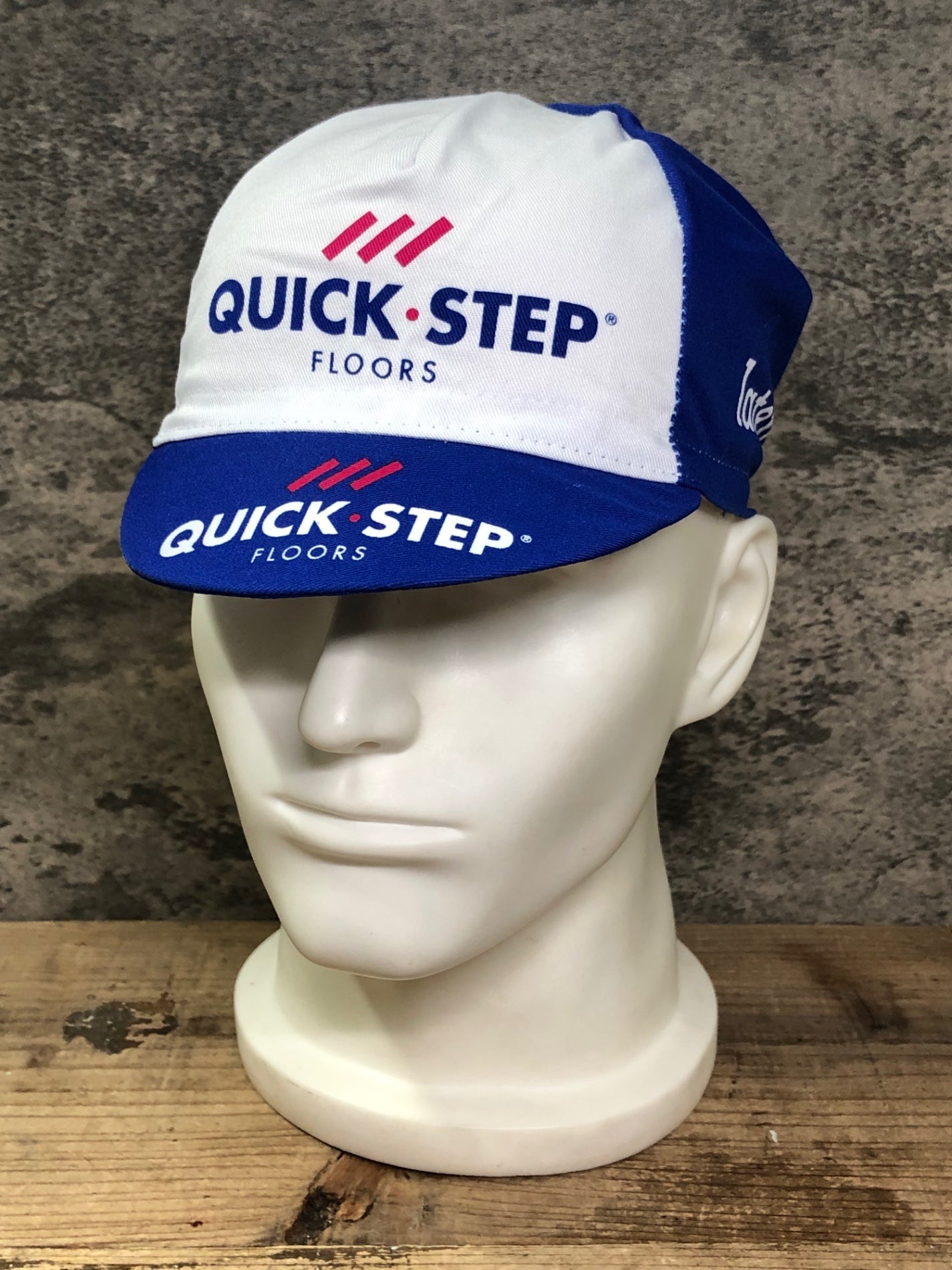 IT277 フェルマルク VERMARC サイクルキャップ 白 青 QUICK STEP – BICI AMORE ONLINE STORE