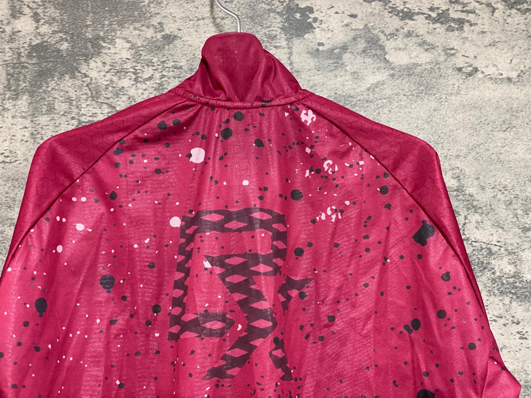 JO500 ビオレーサー BIORACER 長袖 ウィンドブレーカー ピンク 5/XL チームジャージ ROPPONGIEXPRESS ...