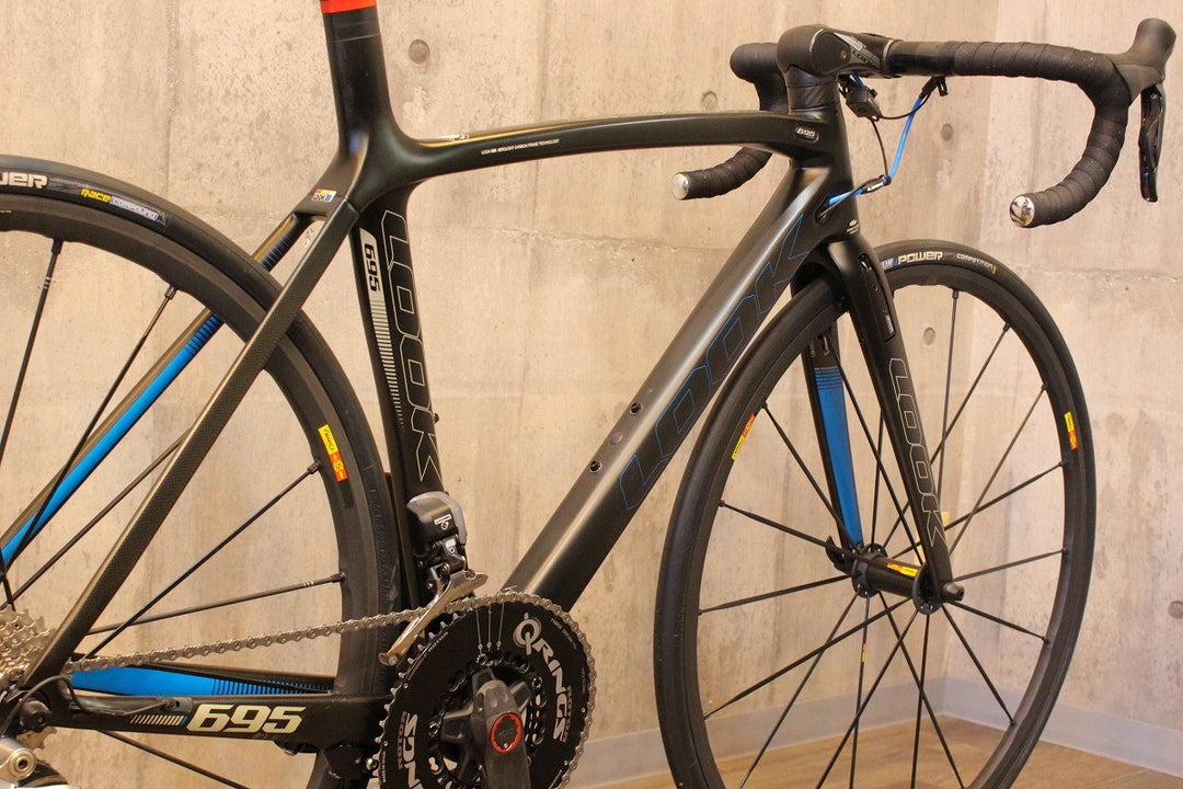 ルック LOOK 695 AEROLIGHT 2014 XSサイズ シマノ デュラエース 9070 MIX 11S Di2 カーボン ロード – BICI AMORE ONLINE STORE