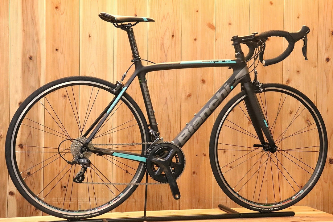 ビアンキ BIANCHI センプレ SEMPRE PRO 2018年モデル 55サイズ シマノ ソラ R3000 9S カーボン ロードバイ ...
