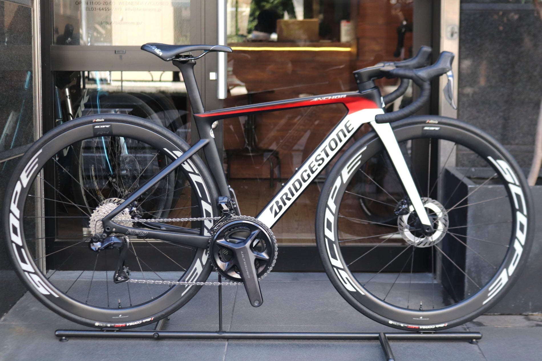 ブリヂストン BRIGESTONE ANCHOR RP9 2022モデル 440サイズ シマノ アルテグラ R8170 Di2 12S カー ...